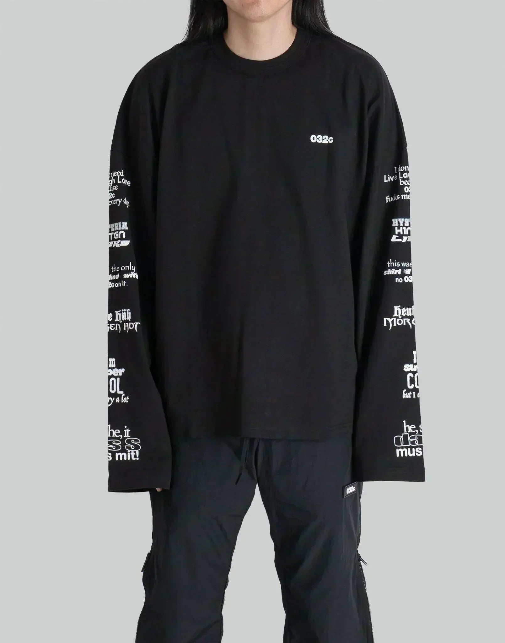 032C 'CONTENT' SUPERSIZE LONGSLEEVE – 082plus