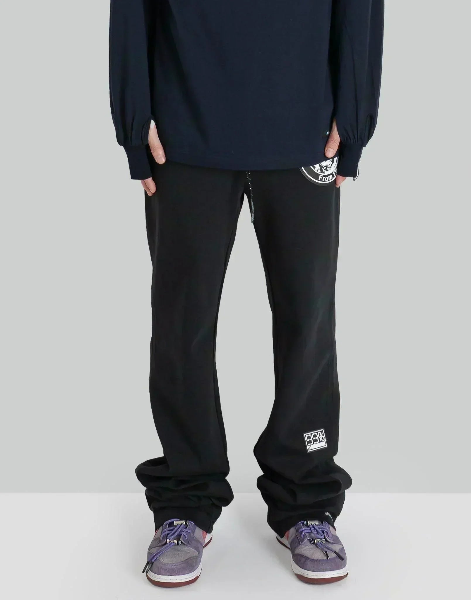 99%IS- OUR FAITH Patch Track Pants – 082plus