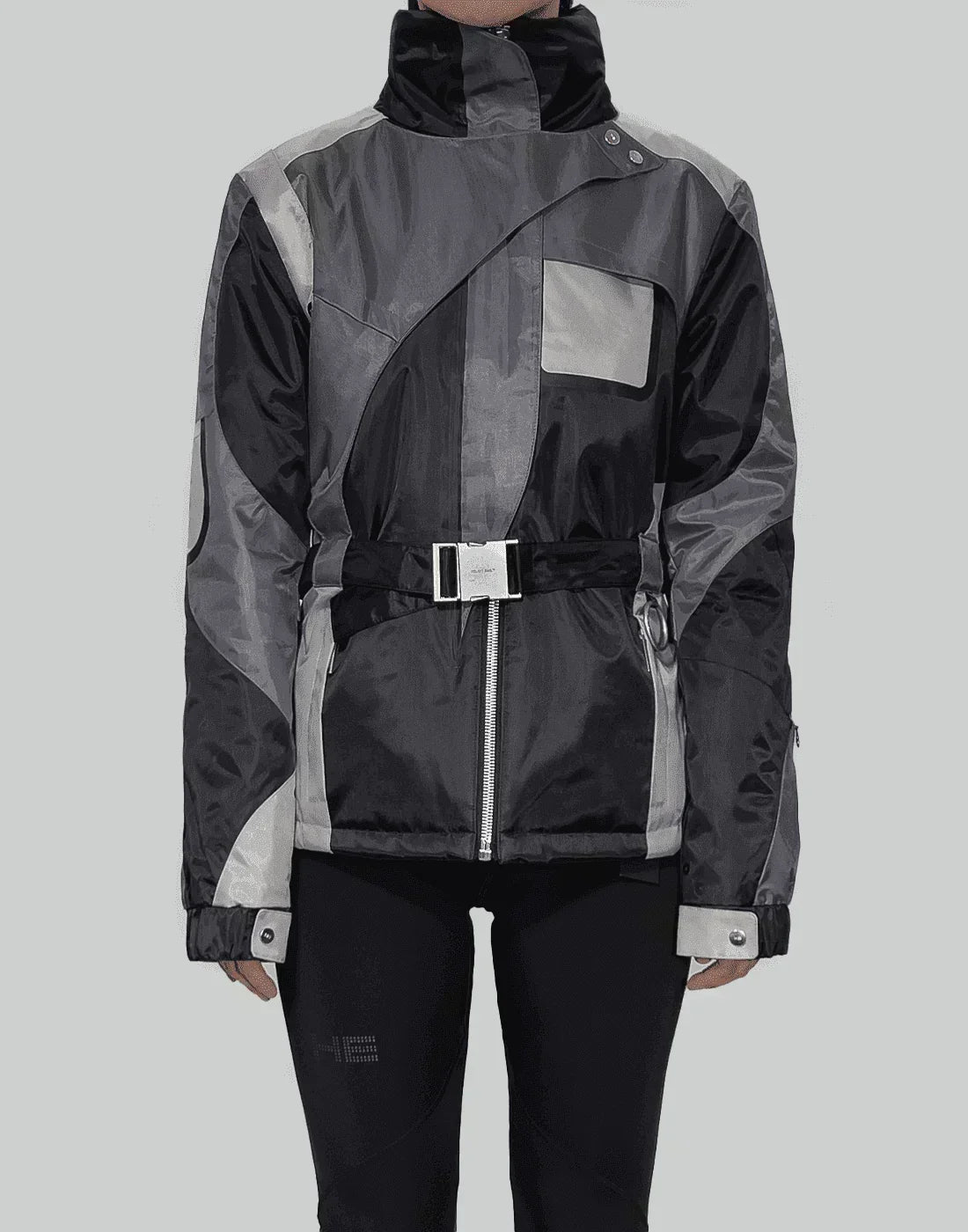 HELIOT EMIL CROPPED BELTED PARKA – 082plus