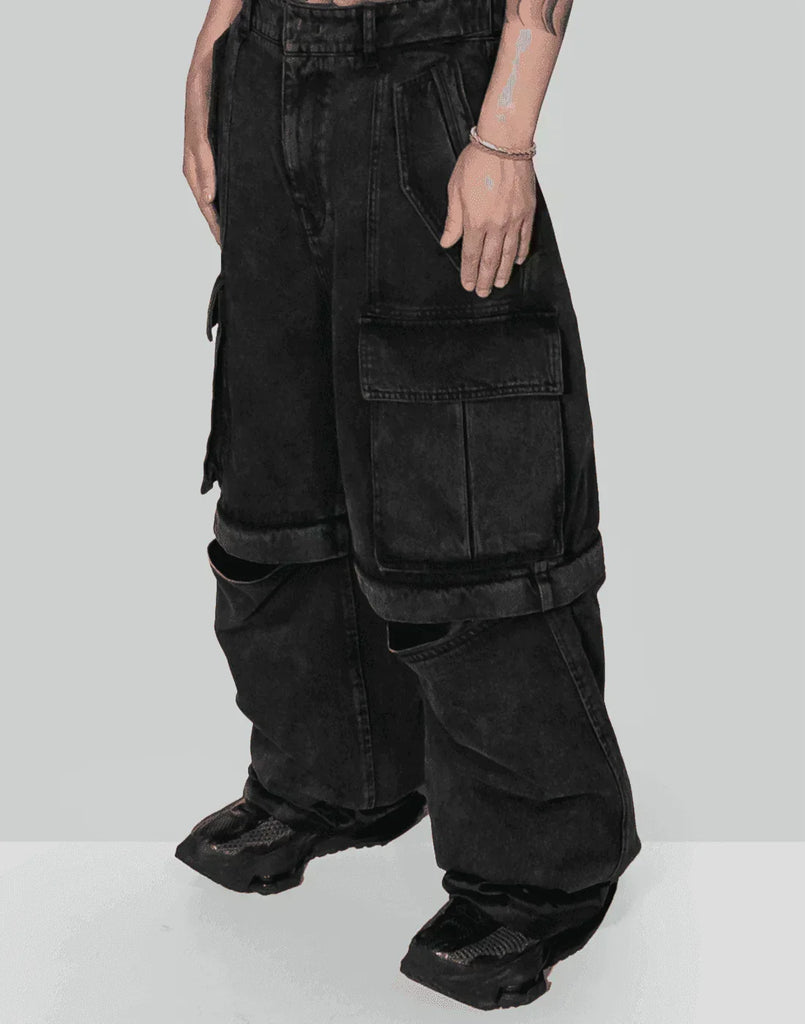 Juun.J [Runway] Knee Detachable Layered Pants – 082plus